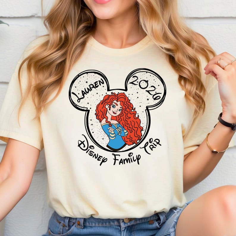Custom Disney All Characters Shirts, Disney Family Trip Shirts 2026 ...
