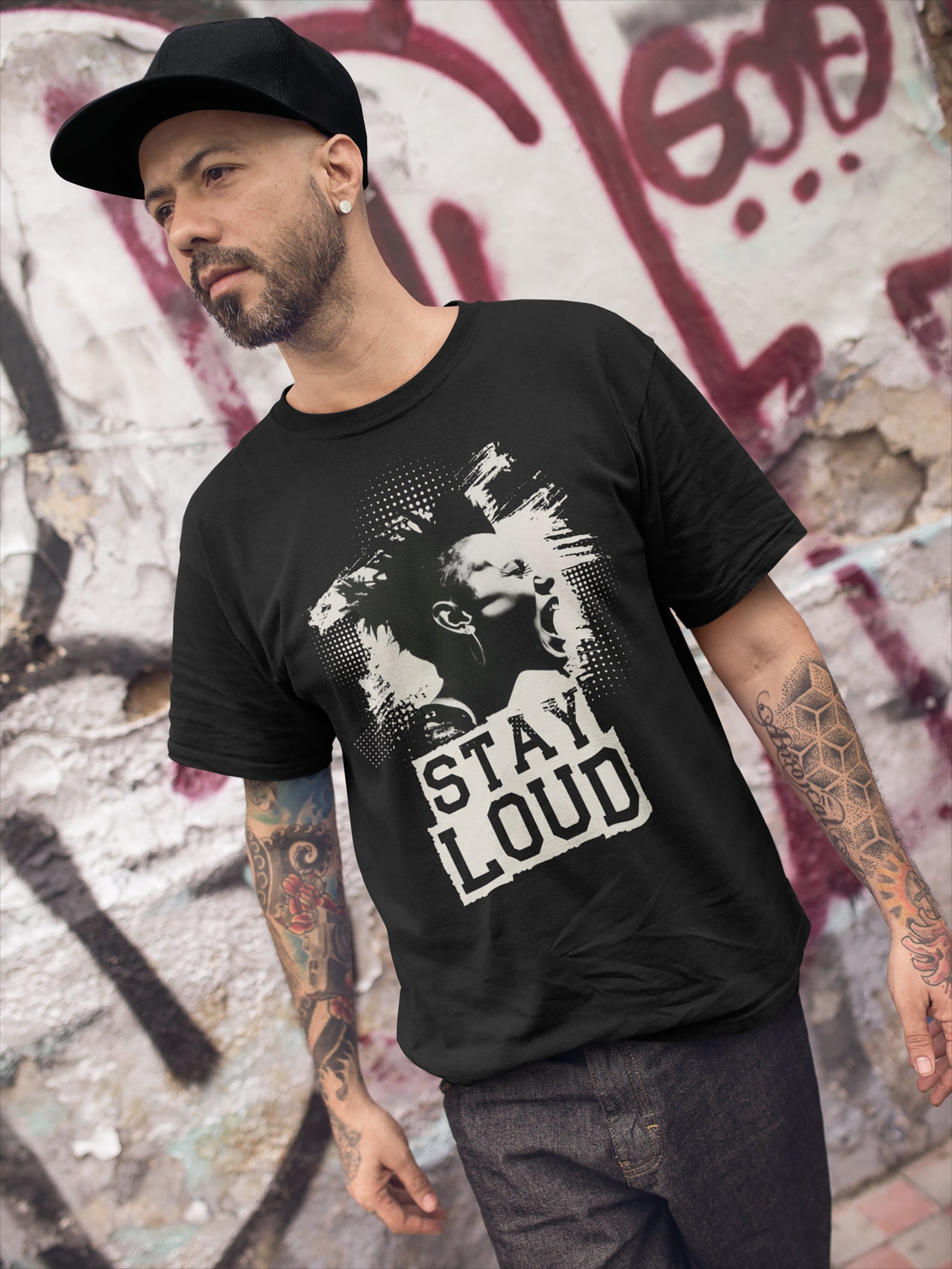 Stay Loud Shirt, Punk Shirt, Protest Shirt, Rock Shirt, Concert Tshirt ...