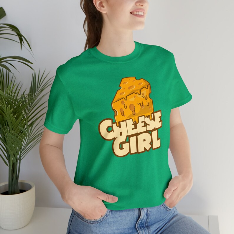Cheese Girl Shirt, Cheese Lovers Tee, Funny Cheese Shirt, Hilarious ...