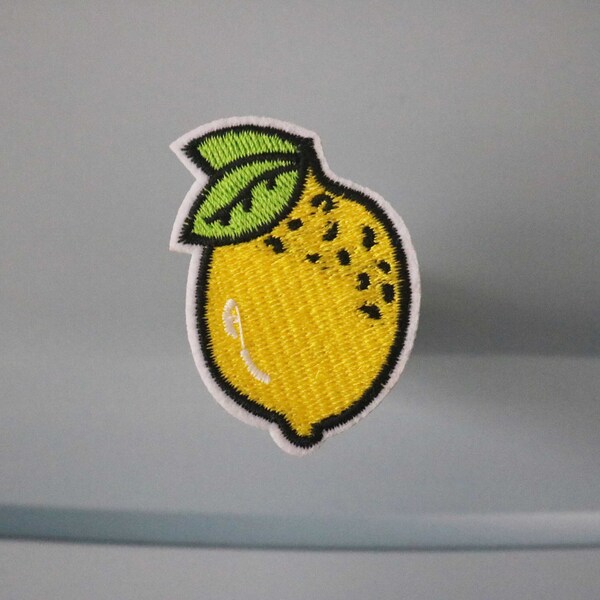 Lemon Applique - Etsy
