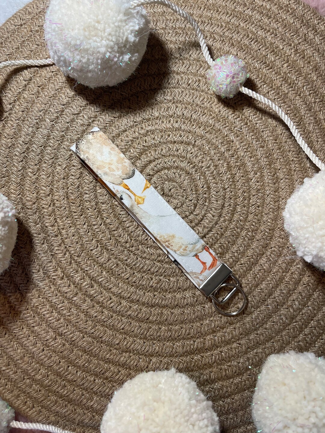 Key Chain | Key Fob | Wristlet Key Chain | Duck Key Chain | Duck - Etsy