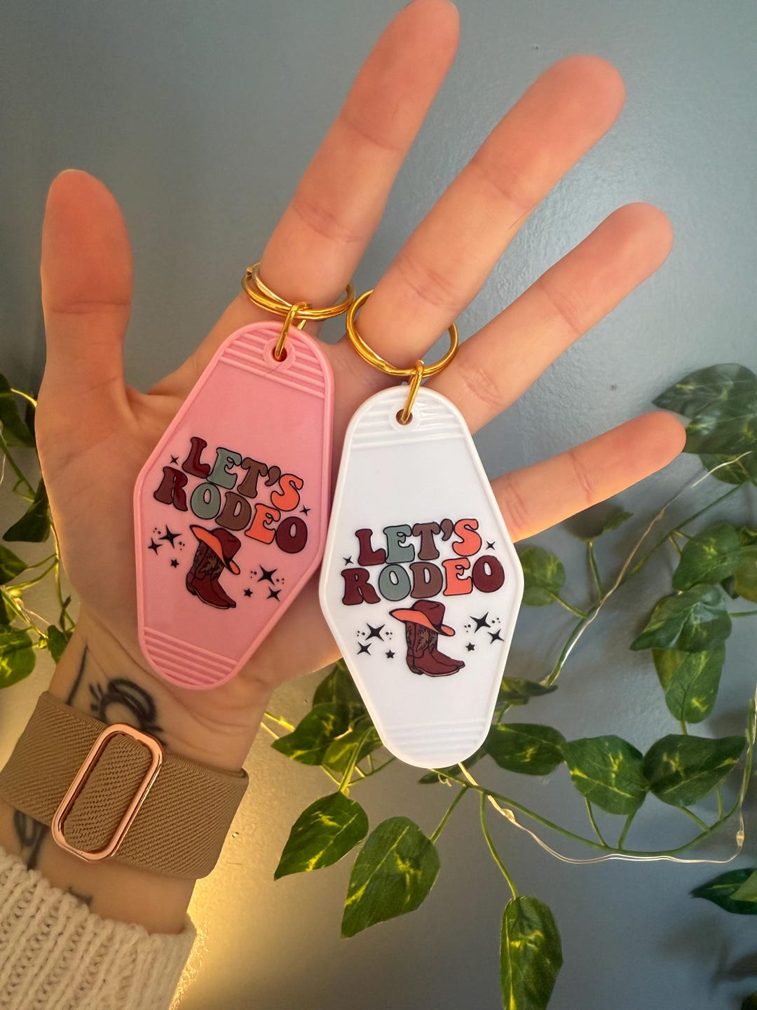 Motel Keychain | Key Chain | Keychain | Cowgirl | Rodeo | Cowgirl ...