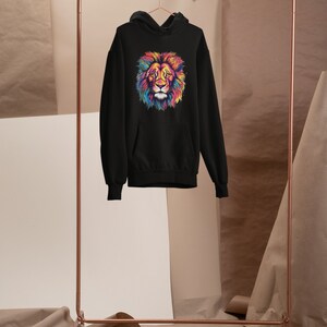 Lion PNG | Colorful Lion Sublimation | Lion Portrait | Lion ...
