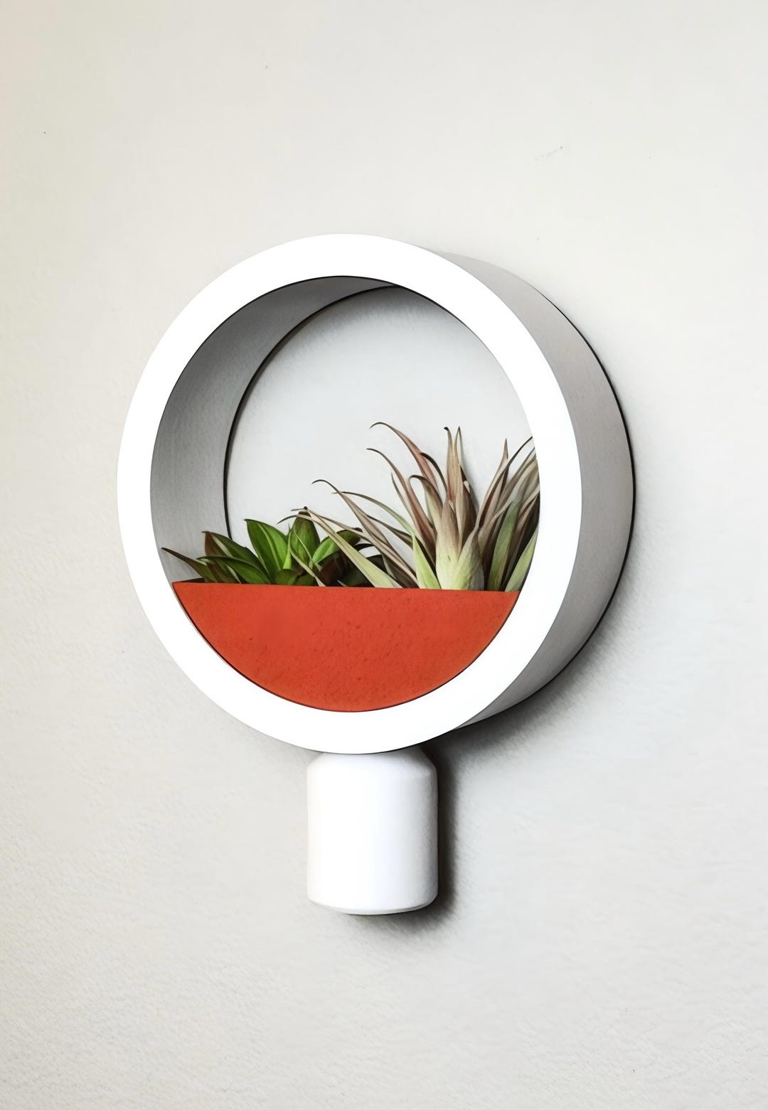 Modern PLA Wall Planter: Indoor Succulent & Flower Decor - Etsy