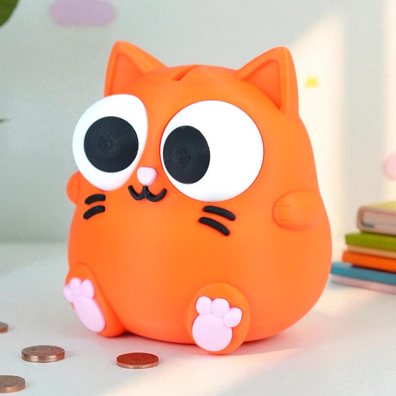 Cute Piggy Bank - Etsy