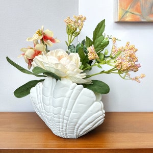 Shell Planter: Beach-themed Coastal Home Decor - Etsy