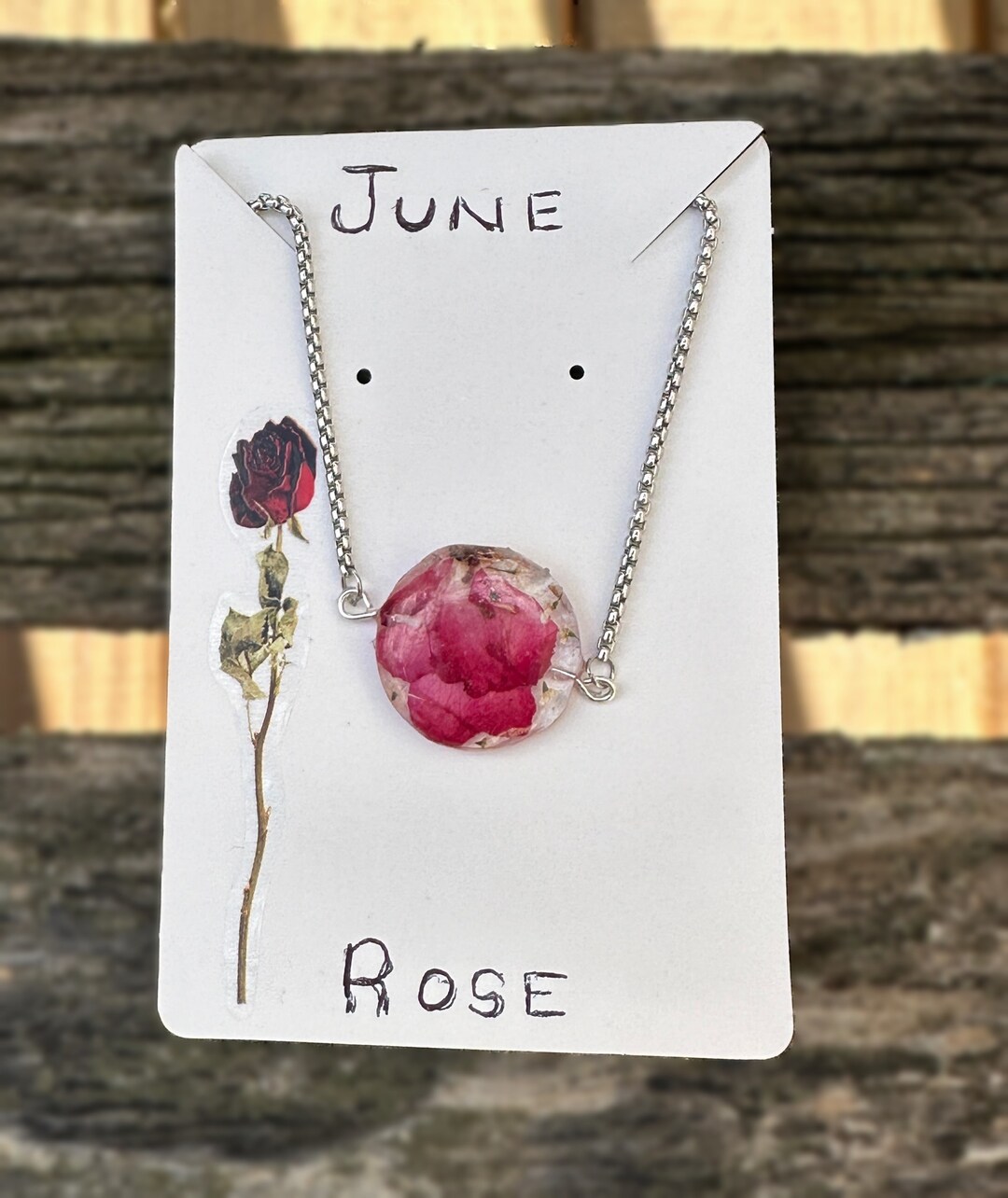 June Birth Month Flower Bracelet. - Etsy