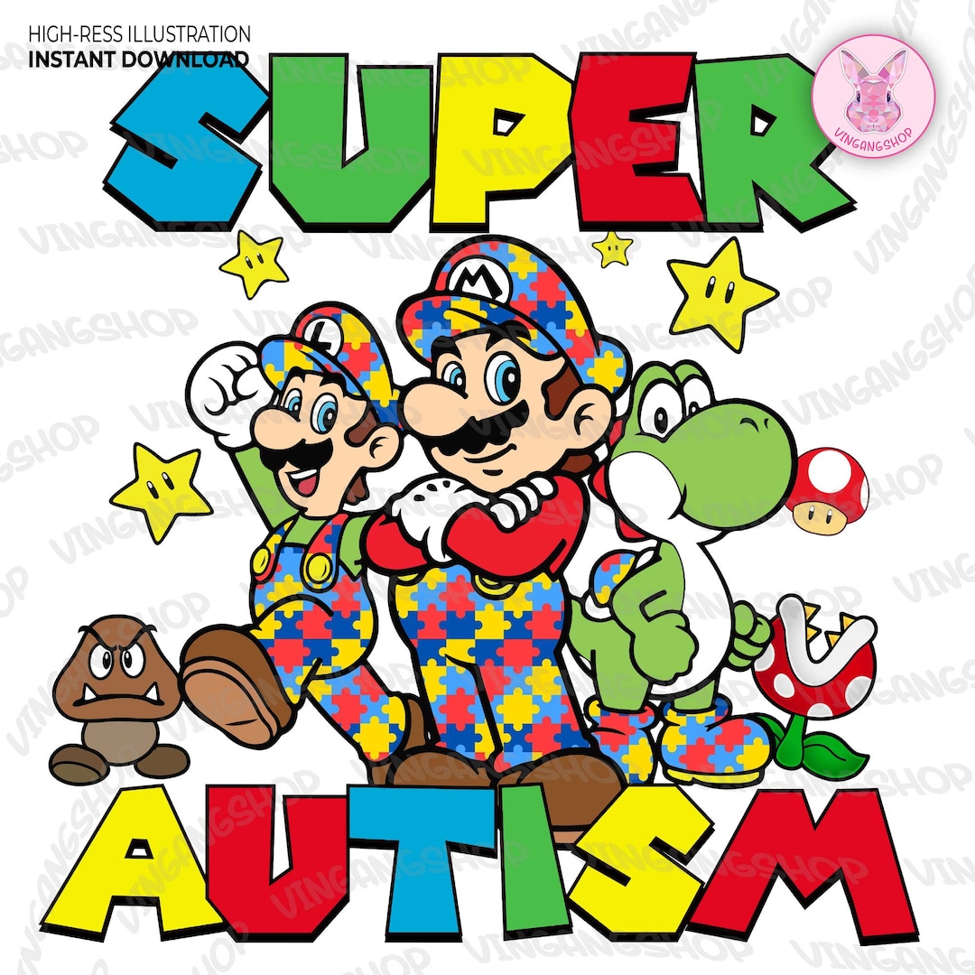 Super Autism Png, I Wear Blue for Autism Awareness Png, Awareness Png ...