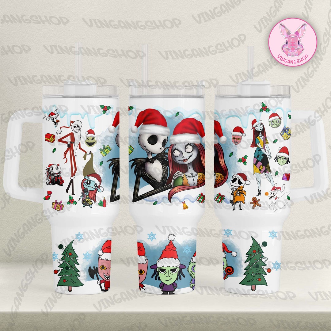Christmas Cartoon 40 Oz Tumbler Wrap Retro Christmas Tumbler - Etsy