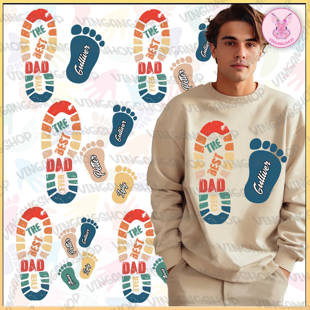 CUSTOM Fathers Day Foot Png Bundle, Dad and Childs Hands Png, Father's ...