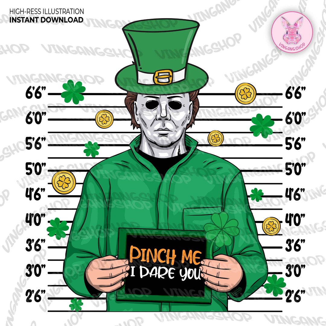 Killer Horror Movie St Patrick Day Png, Horror Patrick Day Designs ...