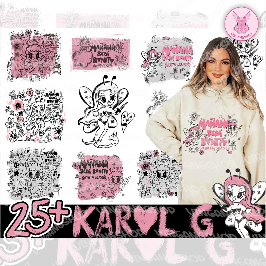 25 Manana Sera Bonito Bundle Png, Bichota Season Bundle Png, Angel and ...