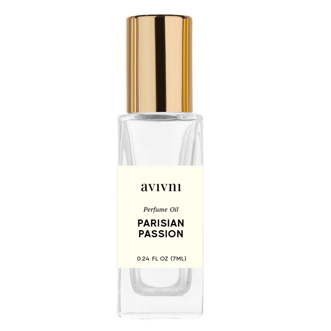 Parisian Passion Luxury Perfume Oil Rollon - Clean Fragrance (7ml) Long ...
