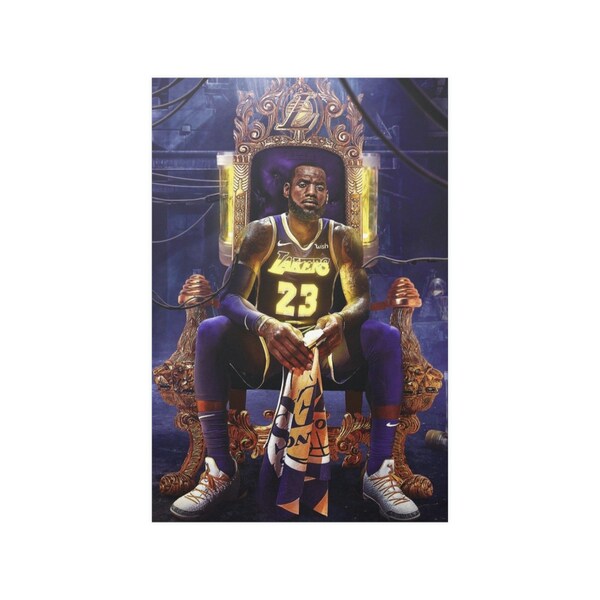 Basketball King Poster - Etsy