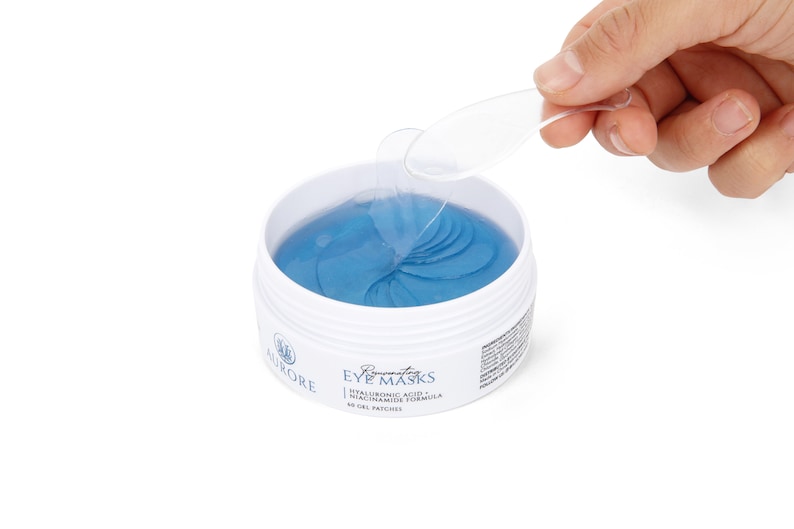 AURORE Under Eye Masks | Hyaluronic Acid & Niacinamide | 30 Pairs ...