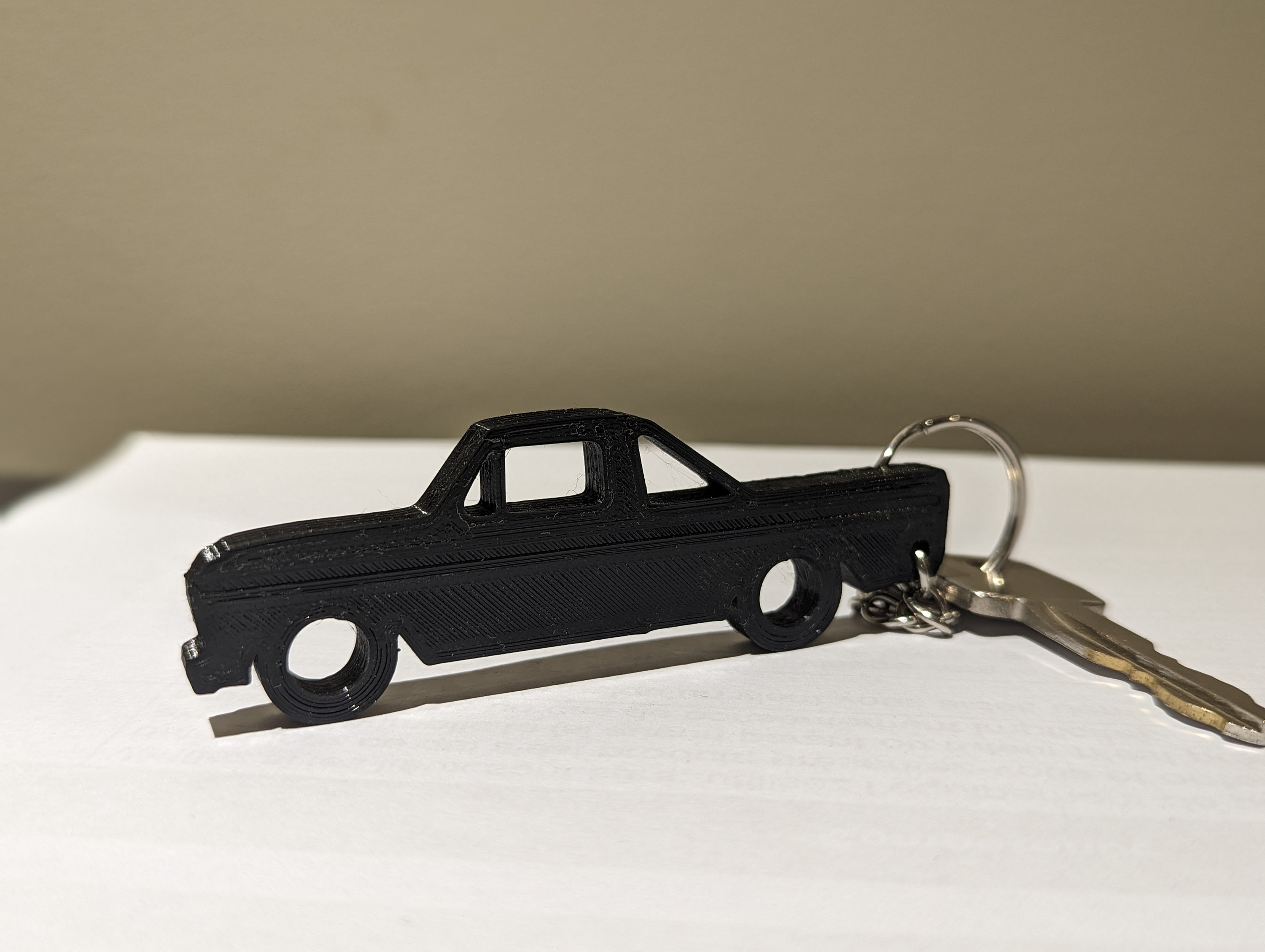 3d Printed Pick up Truck Keychain Ford F100 73-79 - Etsy
