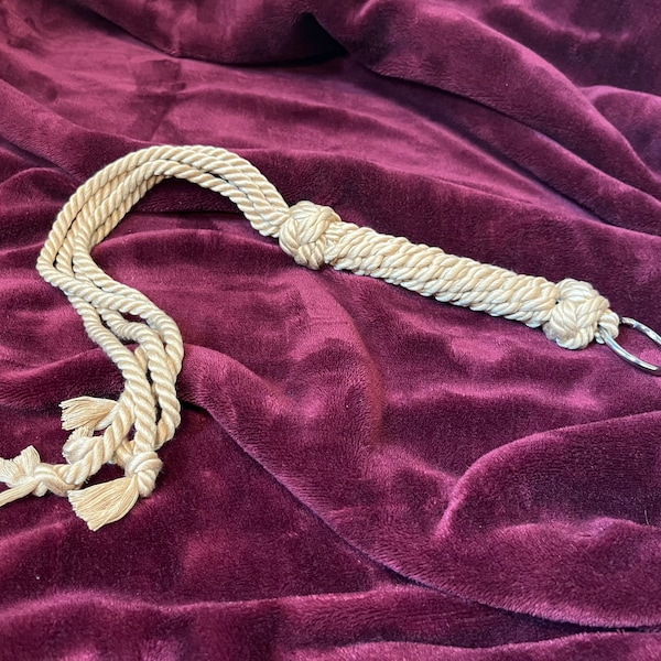 Rope Flogger - Etsy