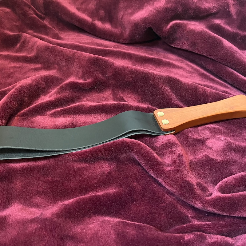 Leather Punishment Strap - Etsy