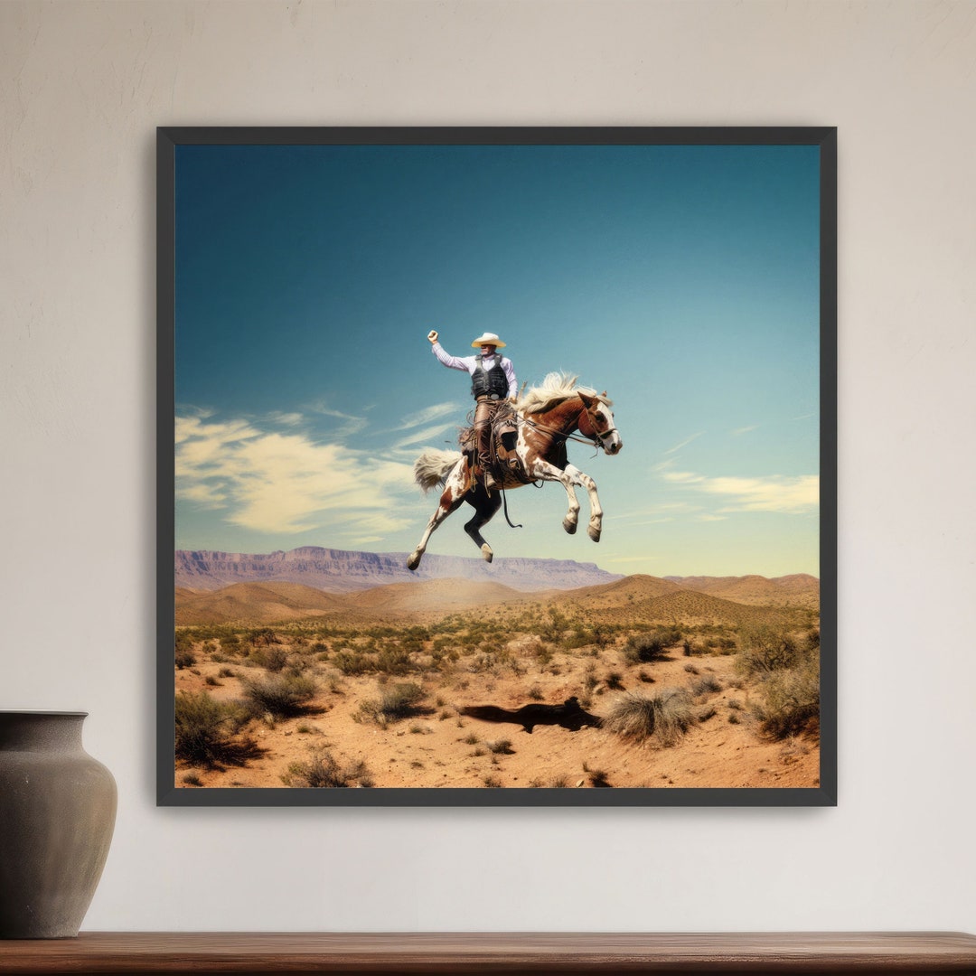 Western Wall Art Wild West Photo Cowboy Wall Art Old West Art Prints ...