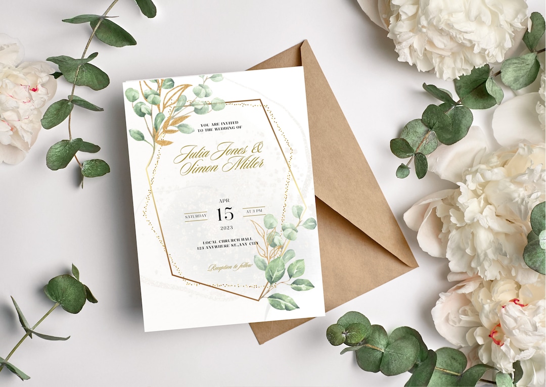 Evergreen - Sage Green Wedding Stationery Bundle - Etsy
