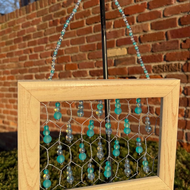 Chicken Wire Suncatcher - Etsy
