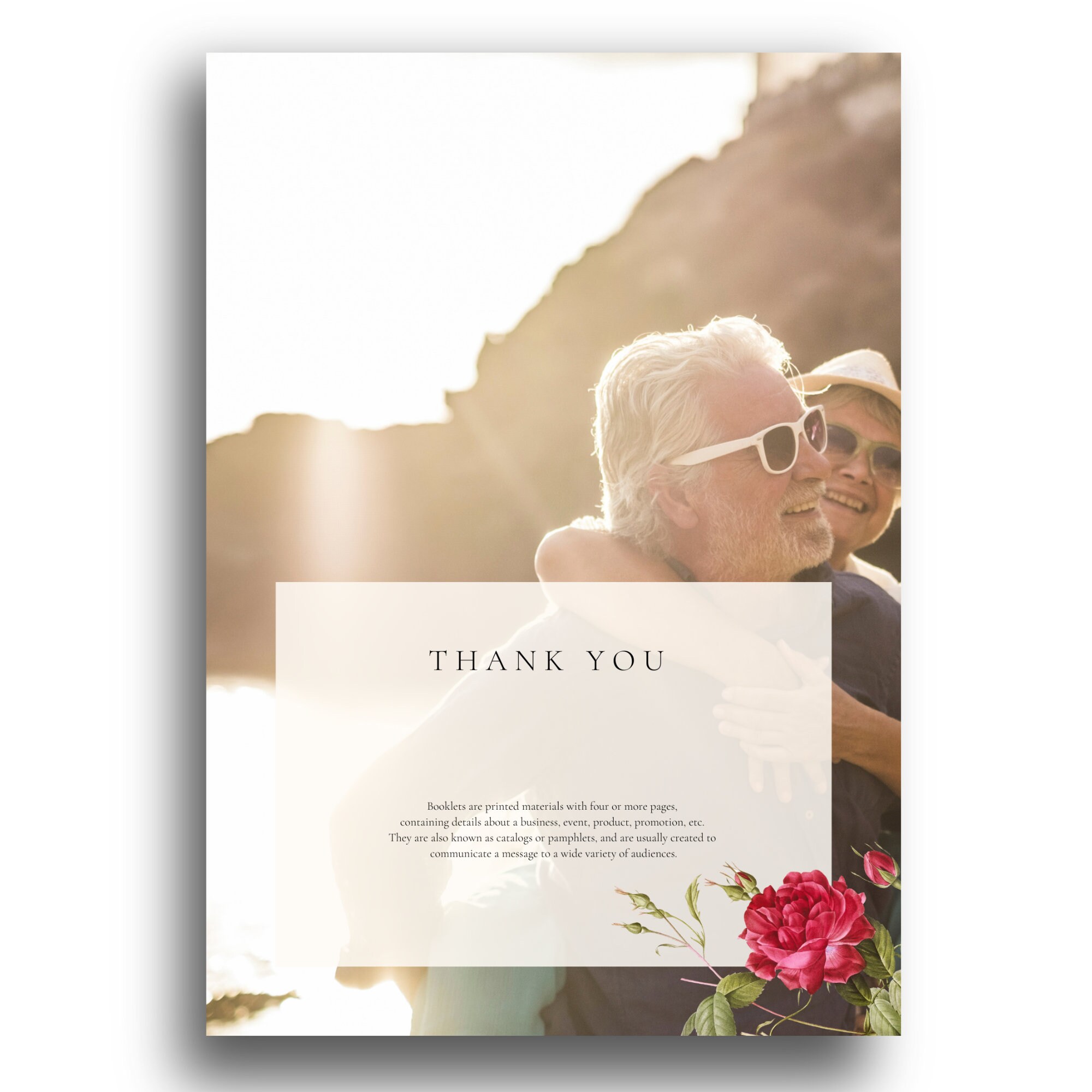 Funeral Order of Service Booklet Physically Printed Brochure up to 8 ...