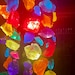 Giant Tall Rectangle MULTI Color Chunk Lamp Candy Lamp Tiki Lamp Mid ...