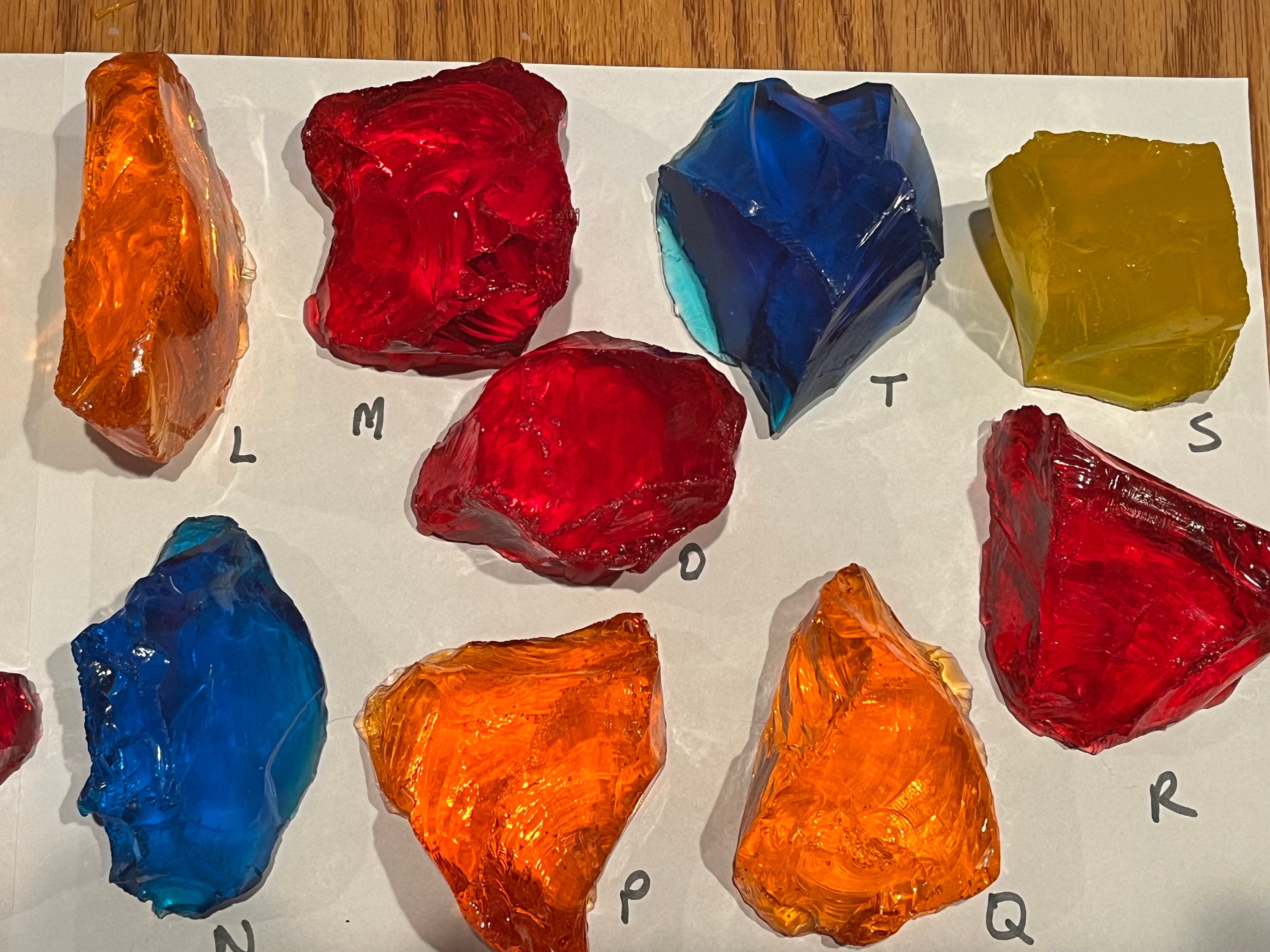 Resin Lucite Chunk Lamp Replacements Pieces Chunks Rocks - Etsy