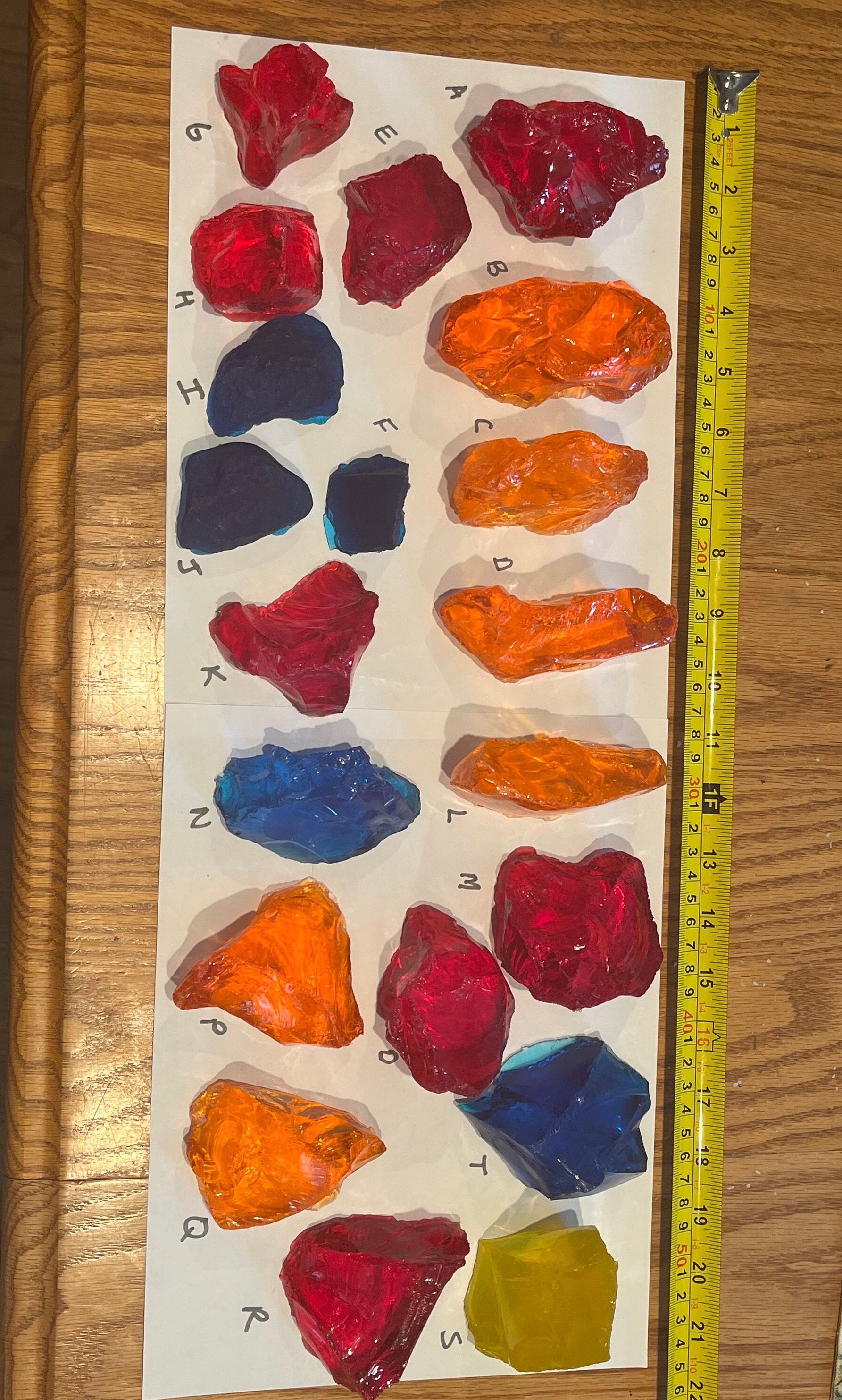 Resin Lucite Chunk Lamp Replacements Pieces Chunks Rocks - Etsy