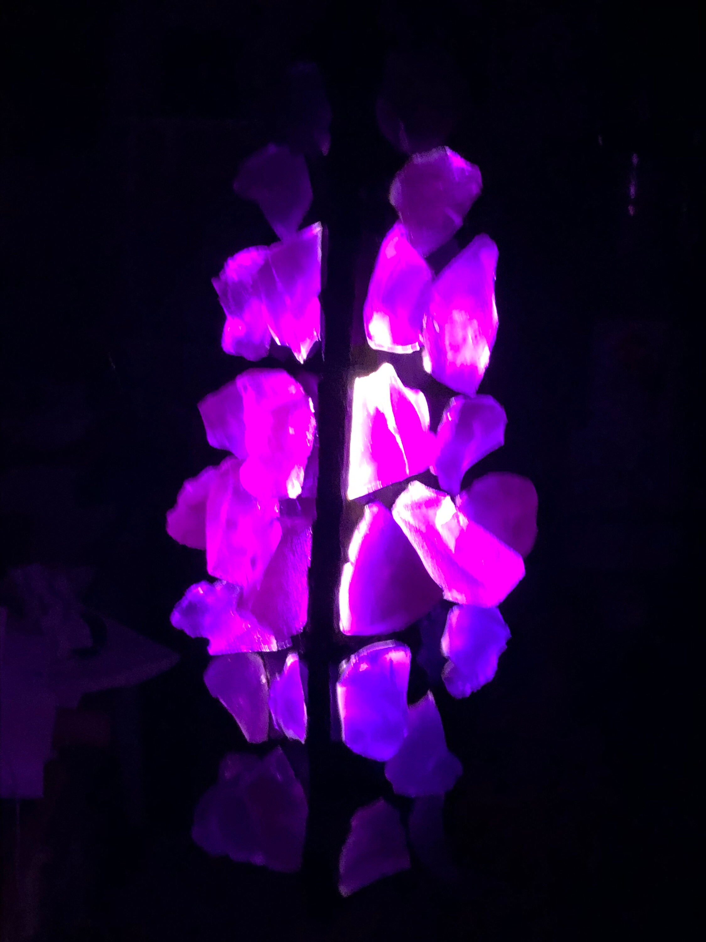 Giant Pyramid Chunk Lamp Candy Lamp Tiki Lamp Mid Century Modern Styled ...