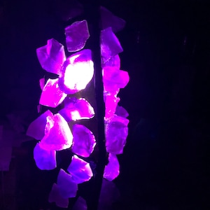 Giant Pyramid Chunk Lamp Candy Lamp Tiki Lamp Mid Century Modern Styled ...