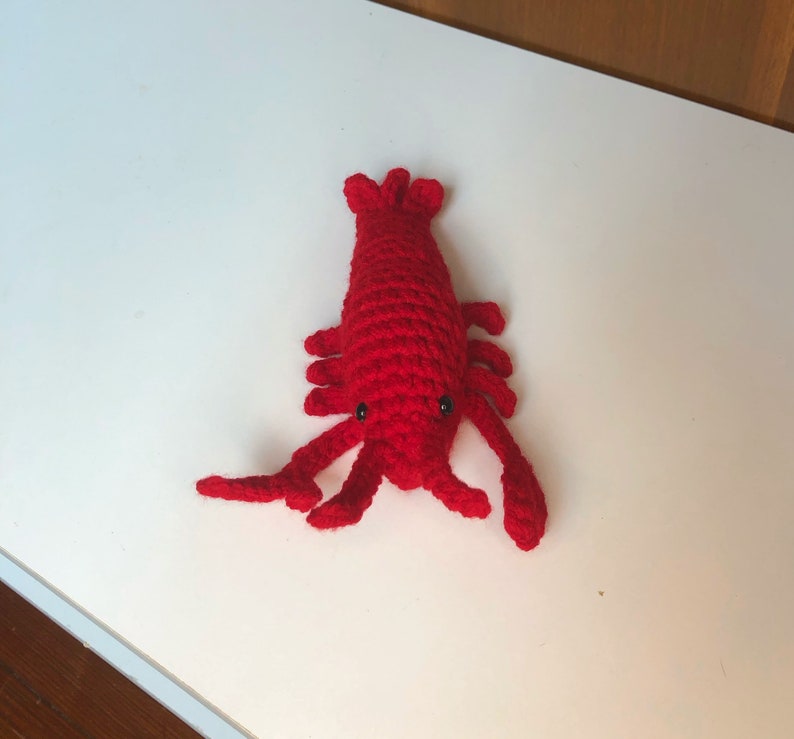 Crawfish Toy Lobster Crochet Crawfish Plushies Crawdad Toy - Etsy