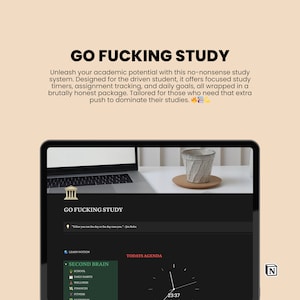Notion Template Extended Student Planner Academic Planner Notion ...