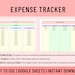 50/30/20 Monthly Budget Template Google Sheets Budget Spreadsheet ...