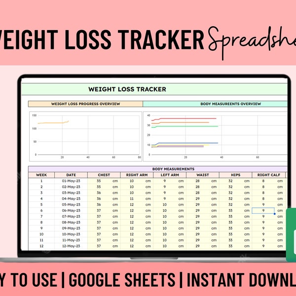 Calorie Tracker - Etsy