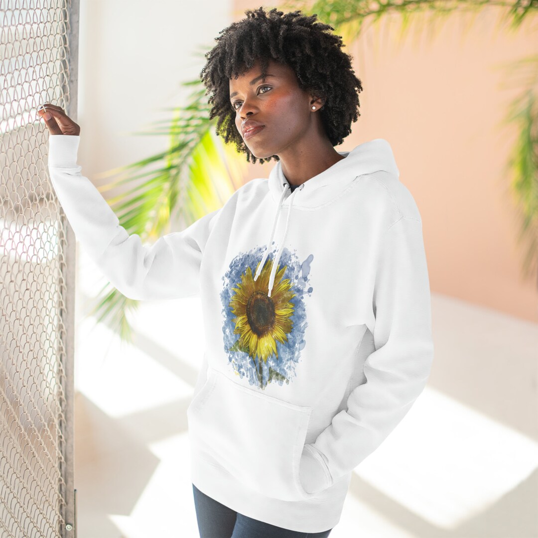 Sunflower Three-panel Fleece Hoodie Sunflower Sweatshirt Hoodies for ...