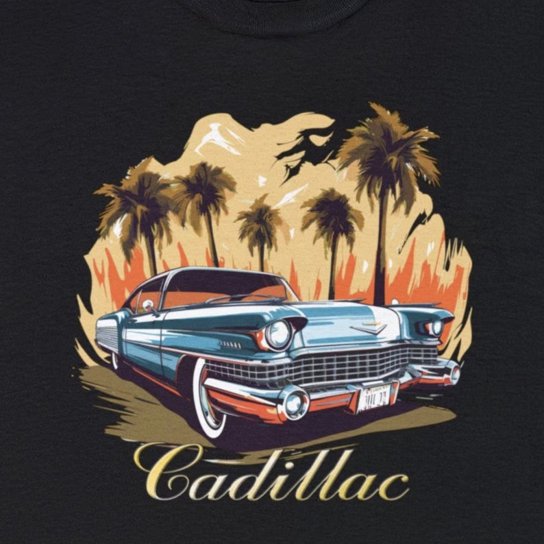 Vintage Cadillac Shirt, Cadillac T-shirt, Vintage Car, Classic Car ...
