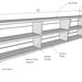 Midcentury Style Floating Shelf Woodworking Plans DIY - Etsy