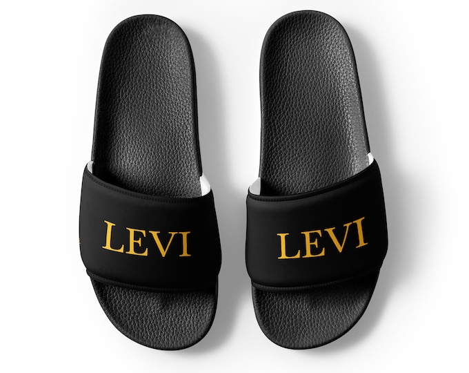 LEVI SLIDES - Etsy