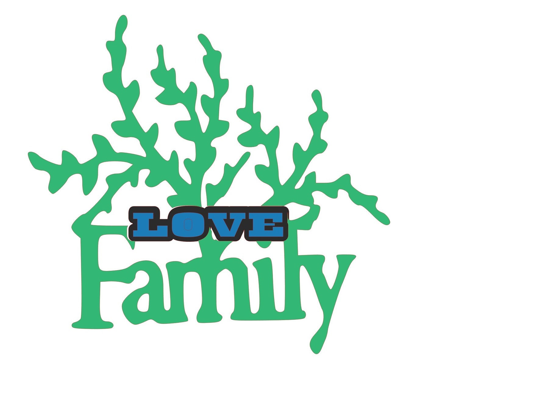 Family Tree, Love , Png , Cardmaking Clip Art - Etsy