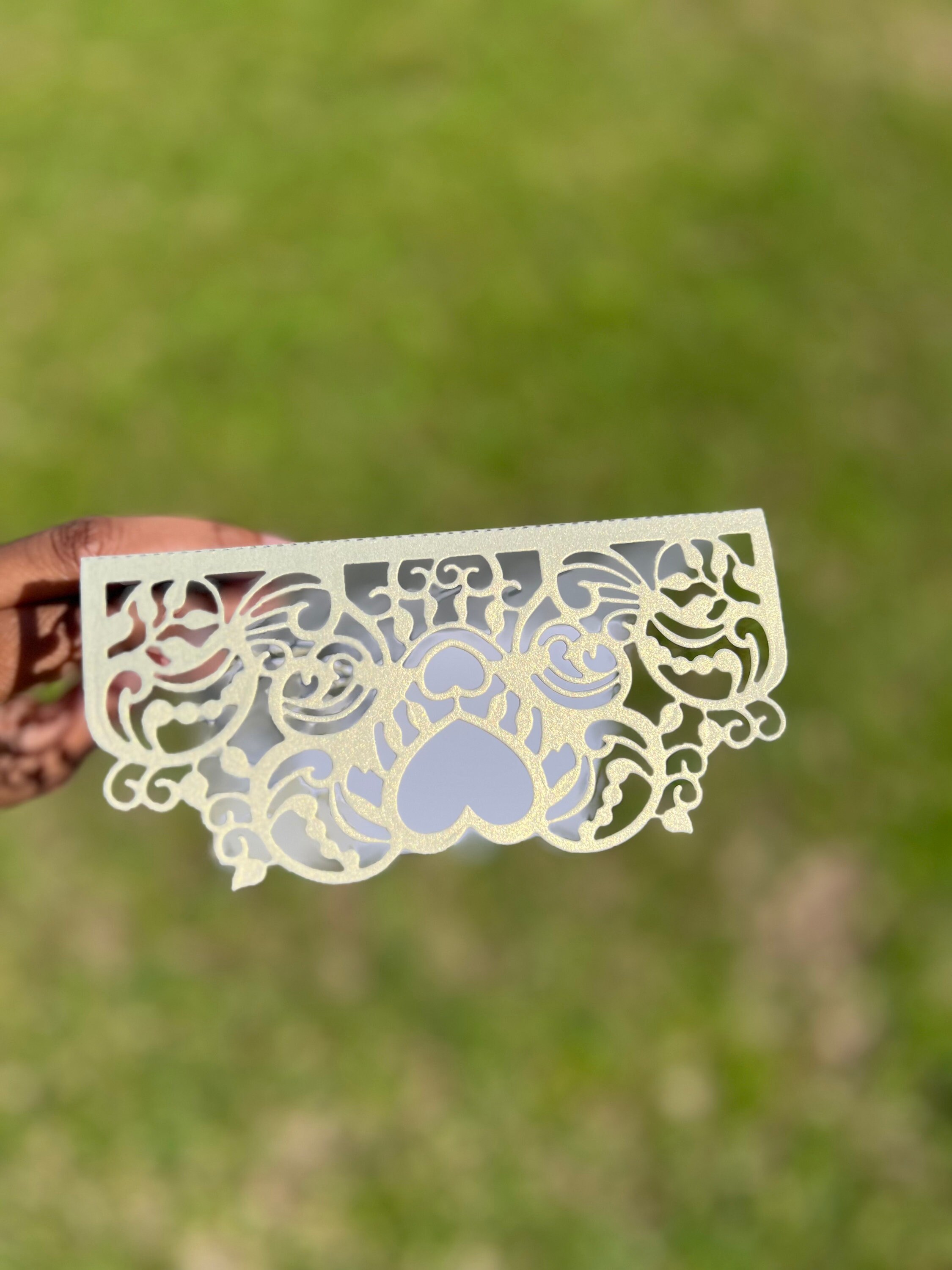 Sweet Sixteen, Quinceanera, Bridal Shower, Wedding Tri-fold Laser Cut ...