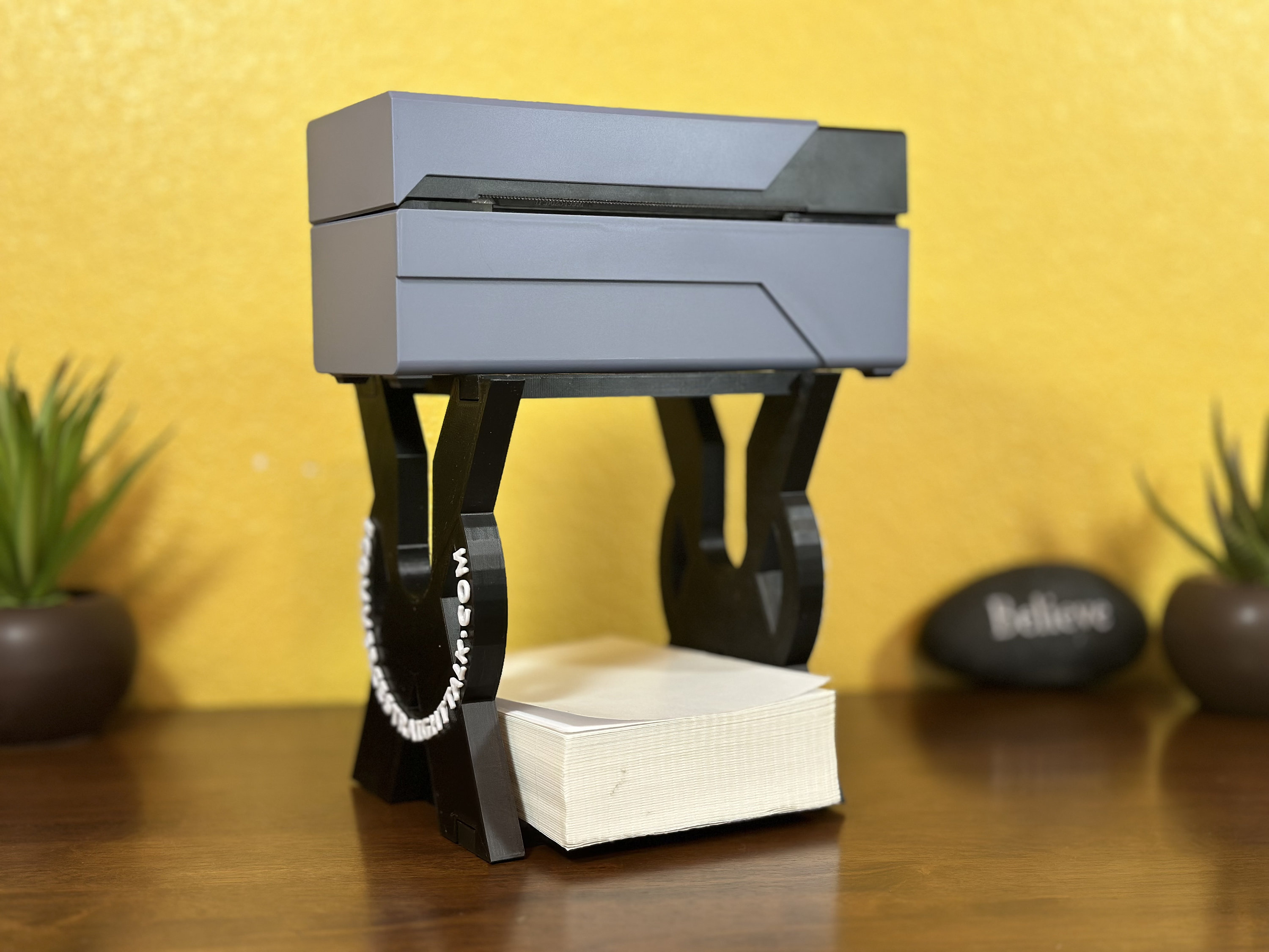 Thermal Printer Stand Works With ROLLO, MUNBYN, Small Sized Thermal ...