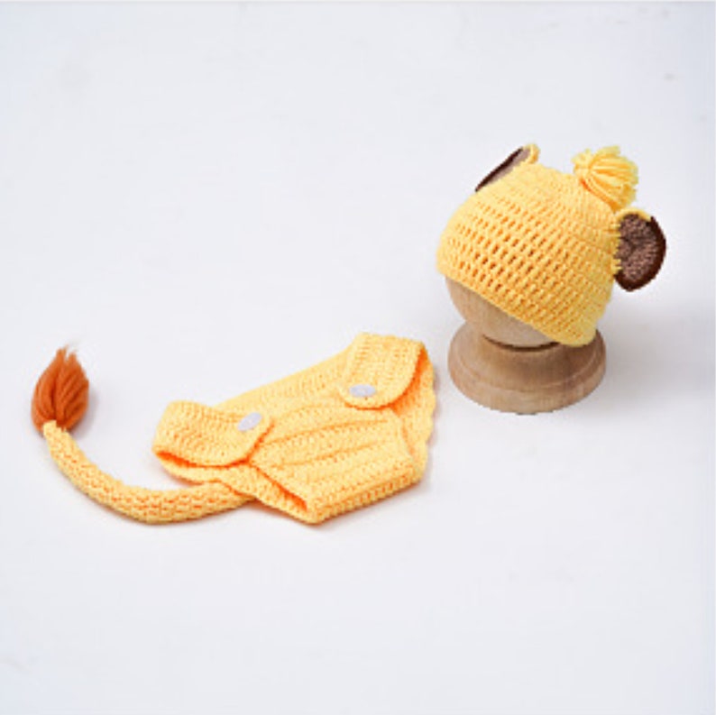 The Simba Cutie Pie Lion King Costume Crocheted Knitted Great Photo ...