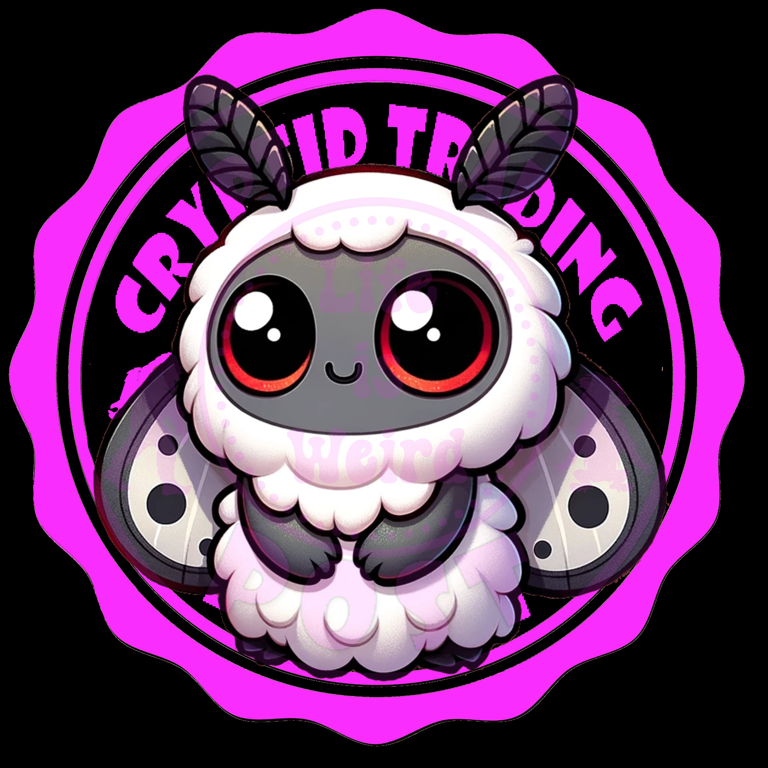 Mothman Clip Art, Cute Mothman, Baby Mothman, Digital Download - Etsy