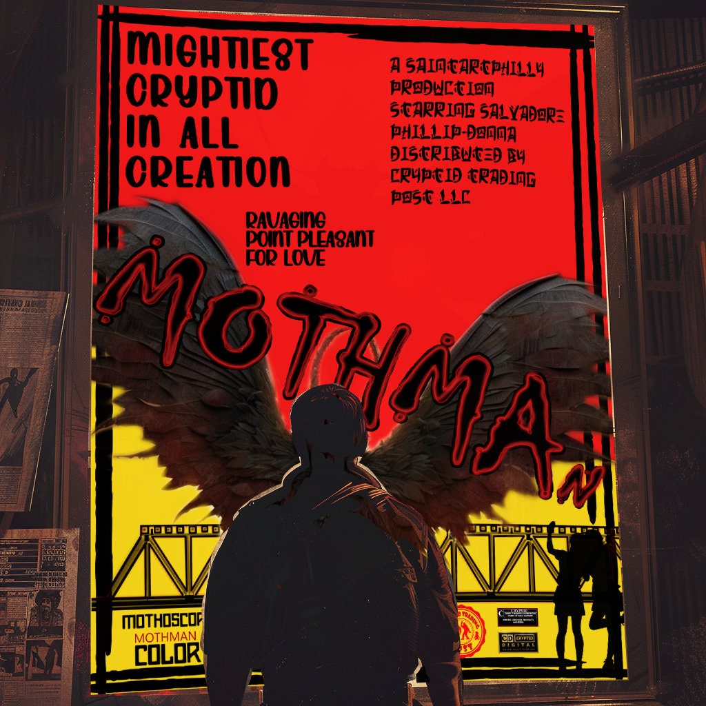 Cryptid Movie Poster PNG Files - Etsy