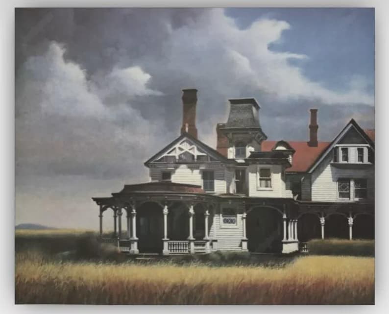 Harry Devlin “house at Flemington” Print - Etsy