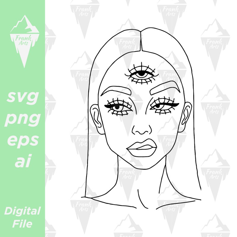 Third Eye Vector - Etsy