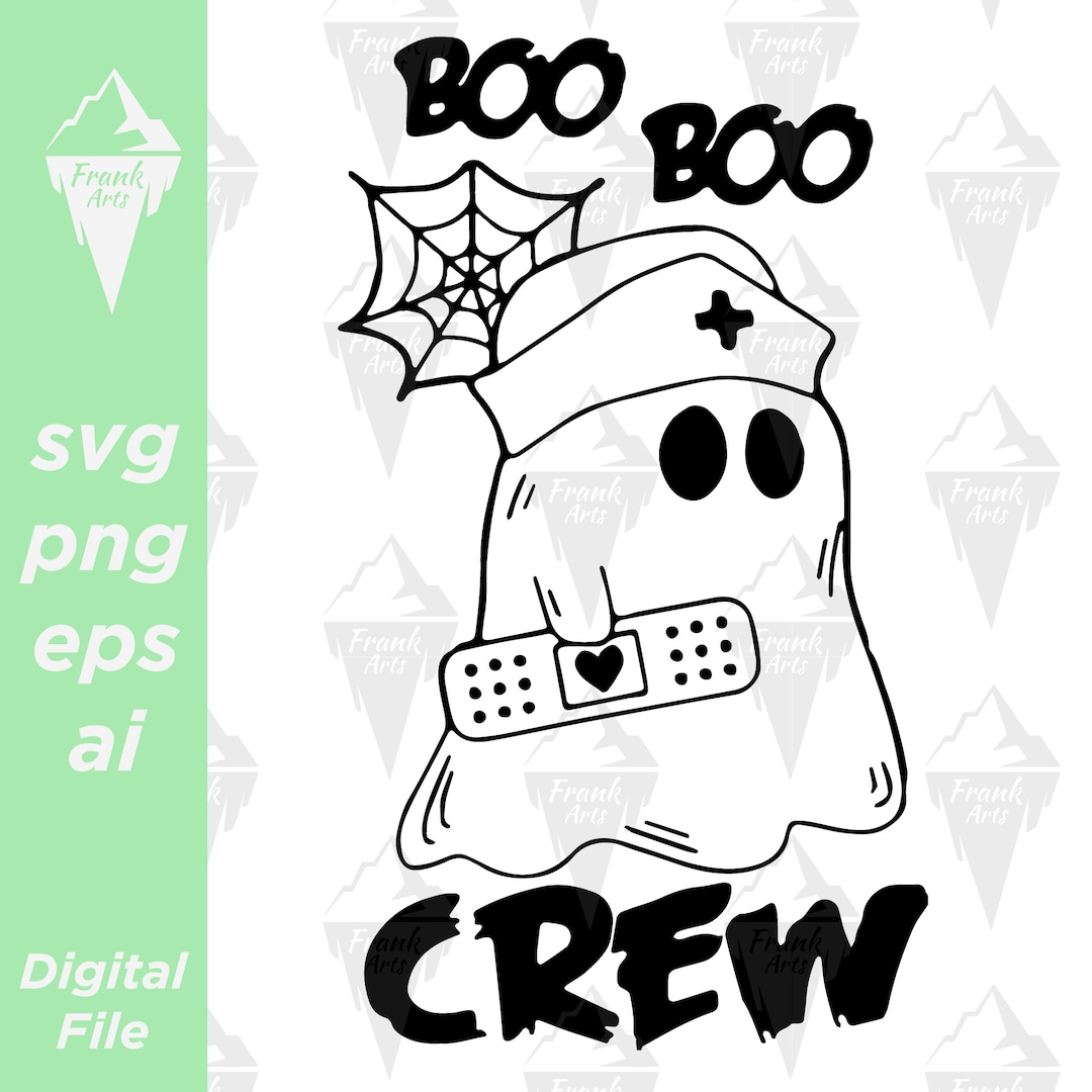 Boo Boo Crew Halloween Download SVG PNG EPS | Cutfile, Clipart, Vector ...