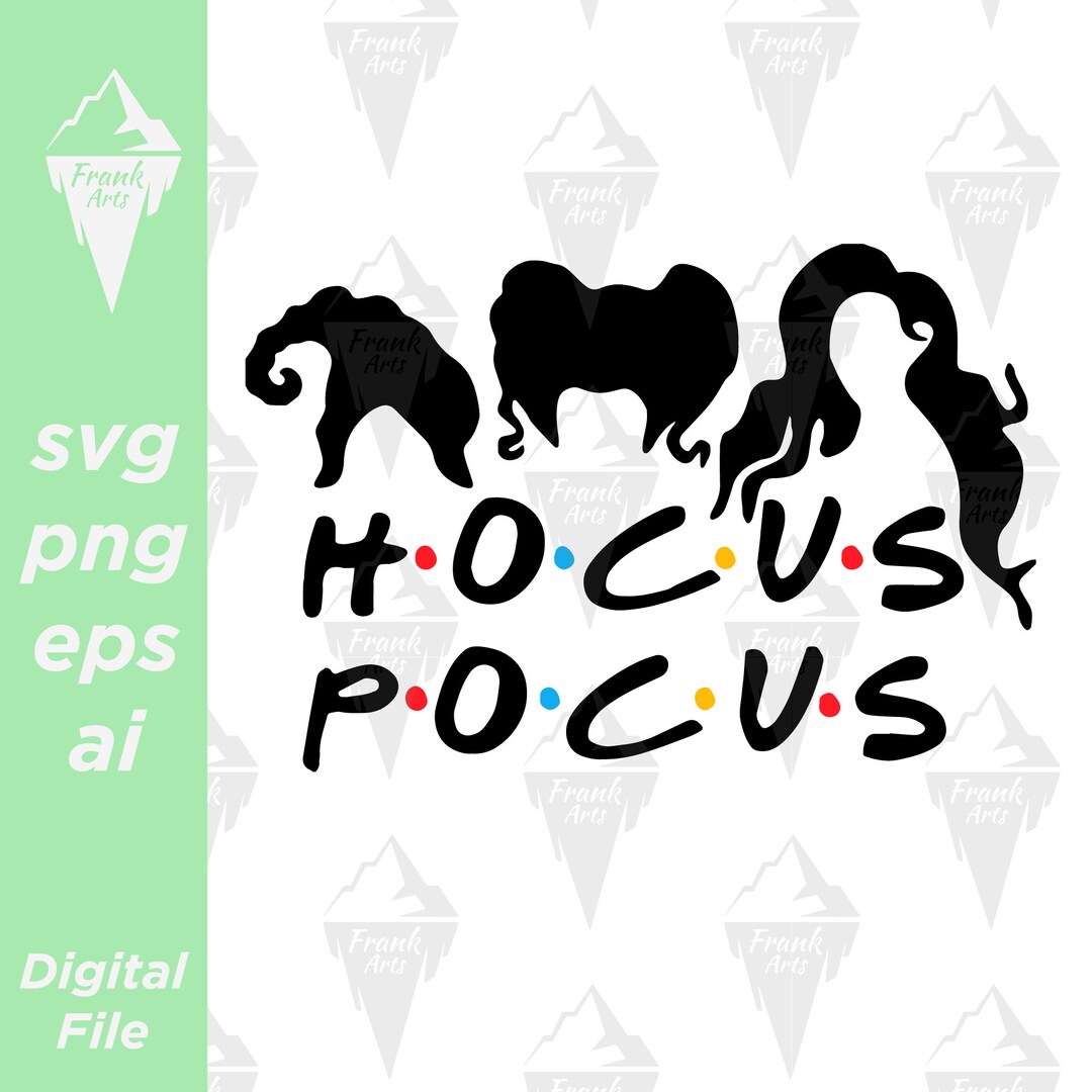 Hocus Pocus Friends Digital Download SVG PNG EPS Cutfile - Etsy