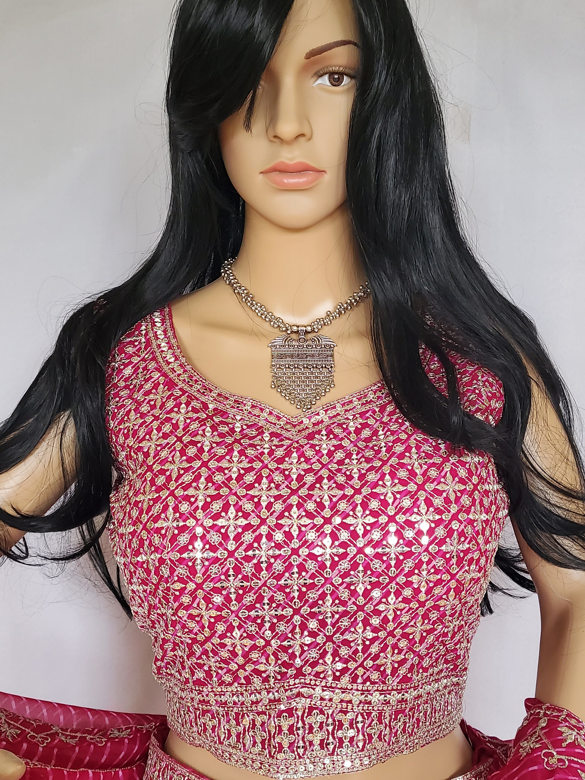 Bandini Printed Lehenga With Crop Top - Etsy